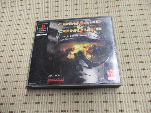 COMMAND & CONQUER Teil 1 Der Tiberiumkonflikt für Playstation 1 PS1 PS 1 *OVP* £21.05 - PicClick UK