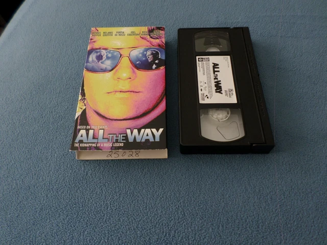 ALL THE WAY (VHS, 2005) - DENNIS HOPPER / MELANIE GRIFFITH / PORTIA DE ...