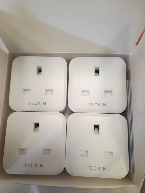 SMART SOCKET PERFECTLY Sized Plug Socket Sp23 White Pack Of 4 By Teckin ...