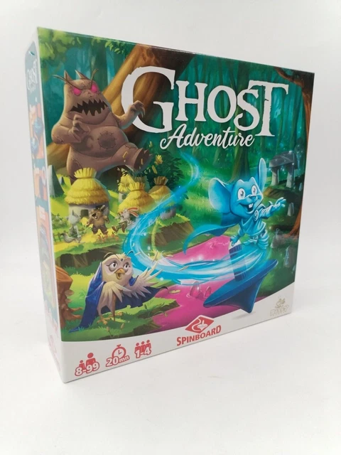 GHOST ADVENTURE SPINBOARD Buzzy Games Jeux De Société Jeu EUR 19,90 ...