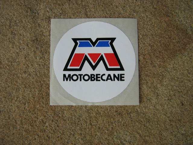 MOTOBECANE AUFKLEBER DECAL Mobylette Moby Velosolex Mofa Moped Mokick ...
