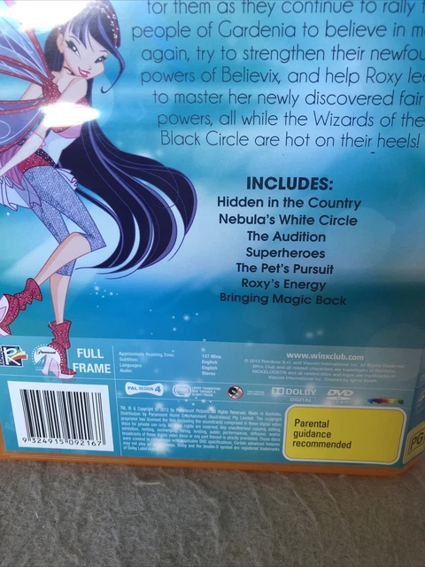WINX CLUB-BELIEVE IN Magic (DVD, 2007) VGC. Free Shipping REGION.4. $6.99 - PicClick AU