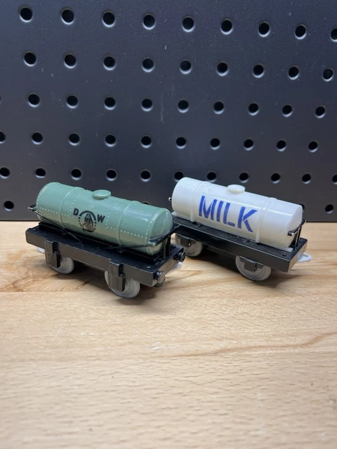 THOMAS & FRIENDS Trackmaster Cargo Lot Assorted Cars Blank White & Tar ...