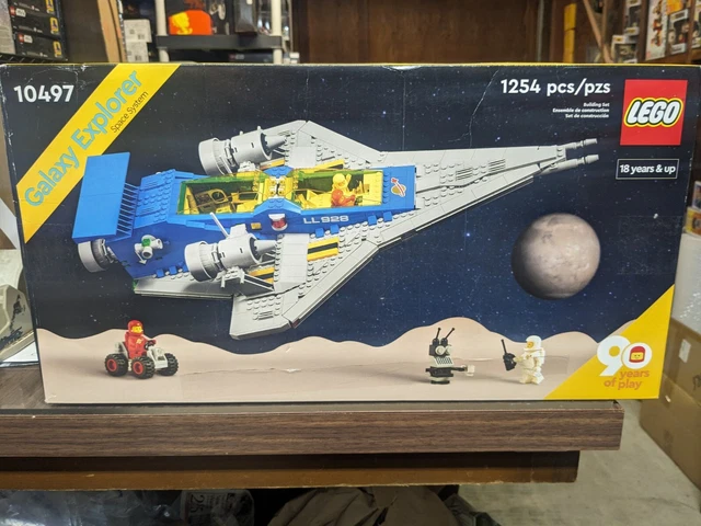LEGO 10497 90TH Anniversary Icons Sistema spaziale Galaxy Explorer ...