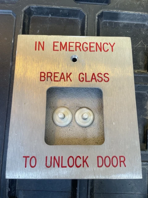 VINTAGE FIRE BREAK Glass $49.00 - PicClick AU