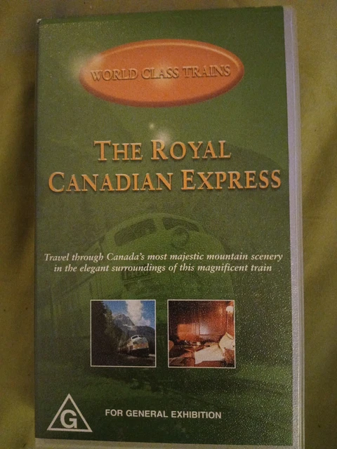 THE ROYAL CANADIAN Express VHS Sealed World Class Train Series £7.00 ...