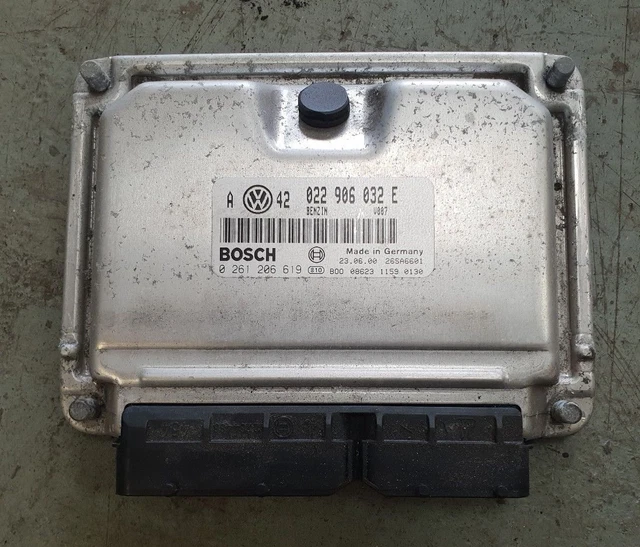 VW GOLF MK4 2.8 V6 4motion ECU 022906032E 0261206619 AUE Engine Code ...