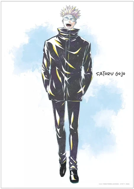 [MATTE POSTER] SATORU Gojo Jujutsu Kaisen 0 Ani-Art A3 size New from ...