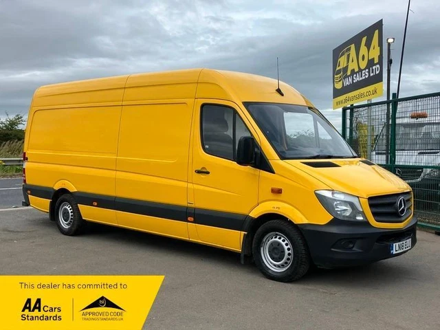 MERCEDES SPRINTER EURO 6 Long Wheelbase With Aircon. 10,995+Va £13,194. ...