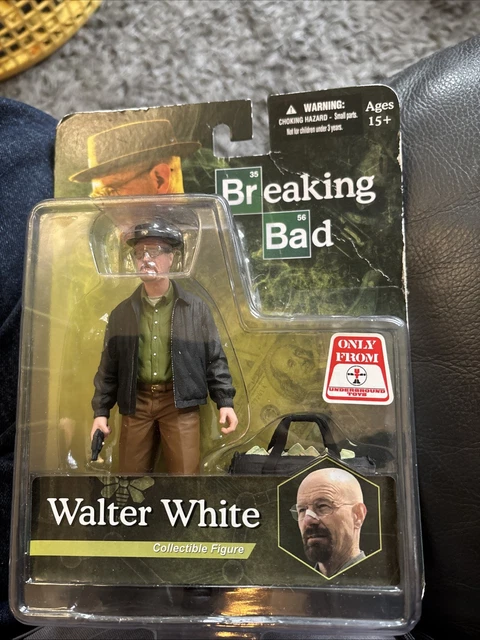MEZCO BREAKING BAD Heisenberg Walter White Collectible Figure 6-inch £ ...