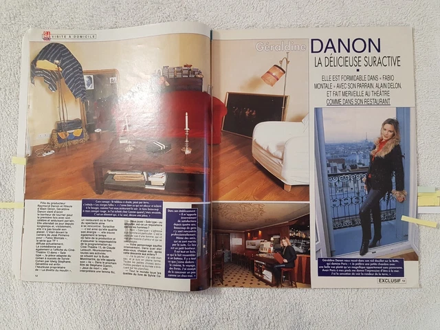 CINE REVUE N°3 2002 Jenifer Mario Hallyday G.danon Mariah Carey ...