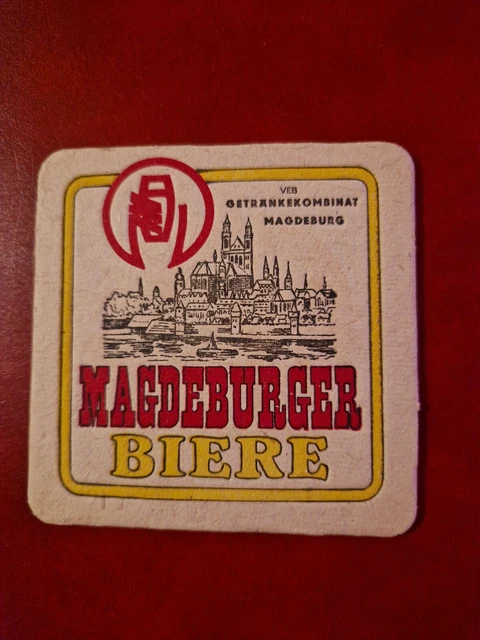 ALTER BIERDECKEL DDR Magdeburger Biere VEB einseitig EUR 1,00 - PicClick DE