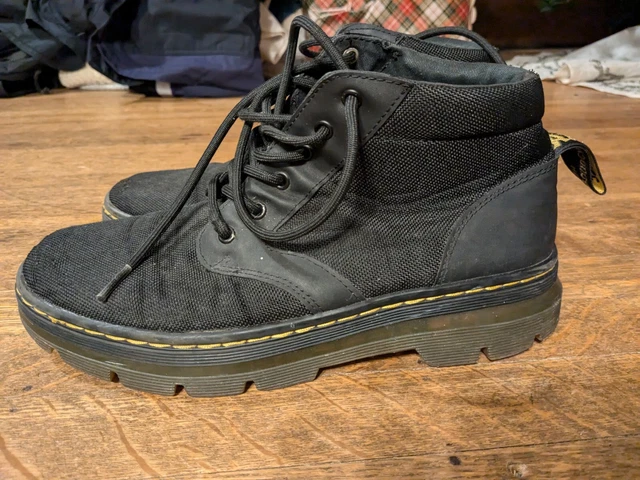 DR. MARTENS MEN'S Bonny Extra Tough Poly Rubbery Boots Black Size 8 US ...