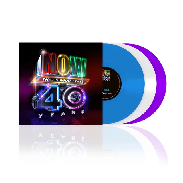 NOW THAT'S WHAT I Call 40 Years Limited Edition (NOW) 3LP Vinyl 12 ...