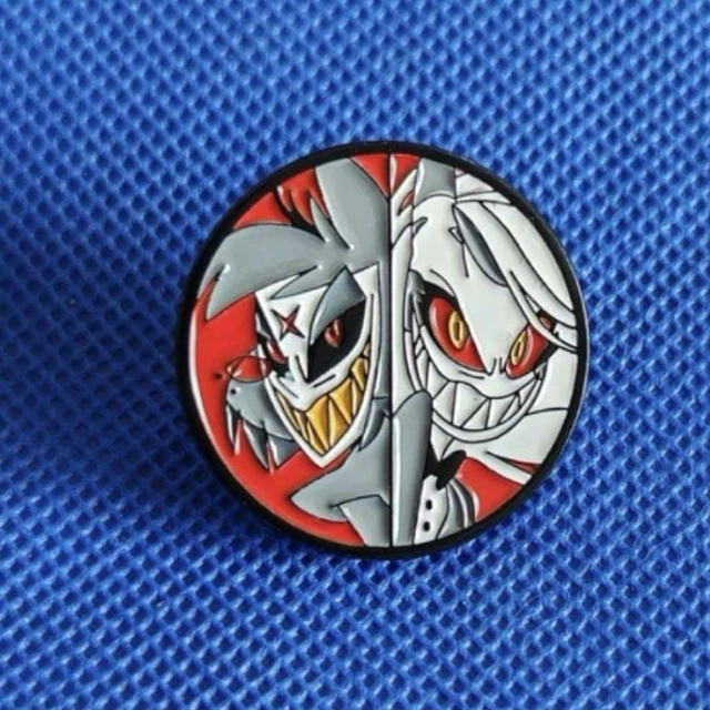 Hazbin Hotel Hazbinhotel Alastor Pin Badge Pins £142 31 Picclick Uk