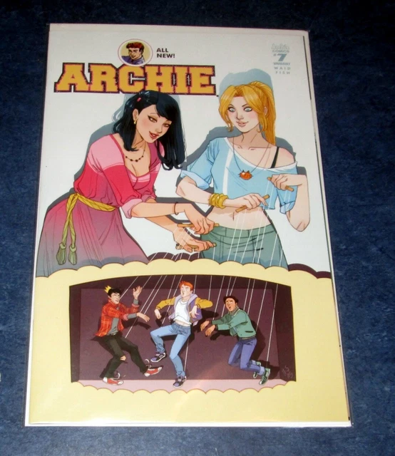 ALL NEW ARCHIE #7 C Marguerite Sauvage variant RARE 1st print NM 7c ...