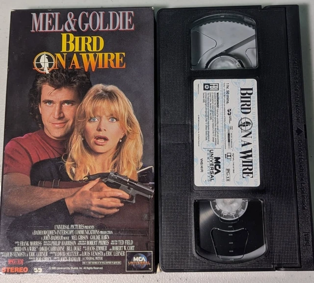 BIRD ON A Wire (VHS, 1990) Mel Gibson & Goldie Hawn £3.61 - PicClick UK