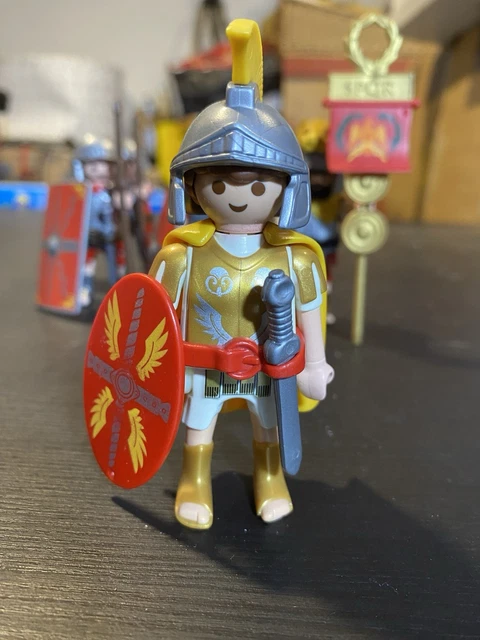 PLAYMOBIL ROMAINS LÉGIONNAIRES Bataillon Centurion Garde EUR 30,00 ...