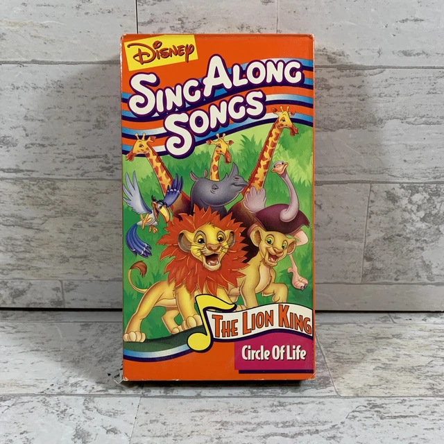 DISNEYS SING ALONG Songs - The Lion King: Circle of Life (VHS, 1994) £8 ...