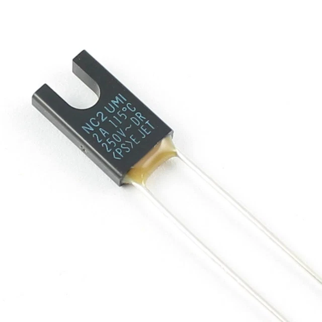 5PCS ELCUT UMI NC2 Microtemp Thermal Fuse TF Cutoff 115℃2A 250V $3.15 ...