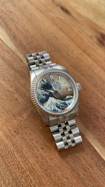 SEIKO 5 SNKL23 Automatic The Great Wave Mod Datejust - RRP$995 $499.00 ...