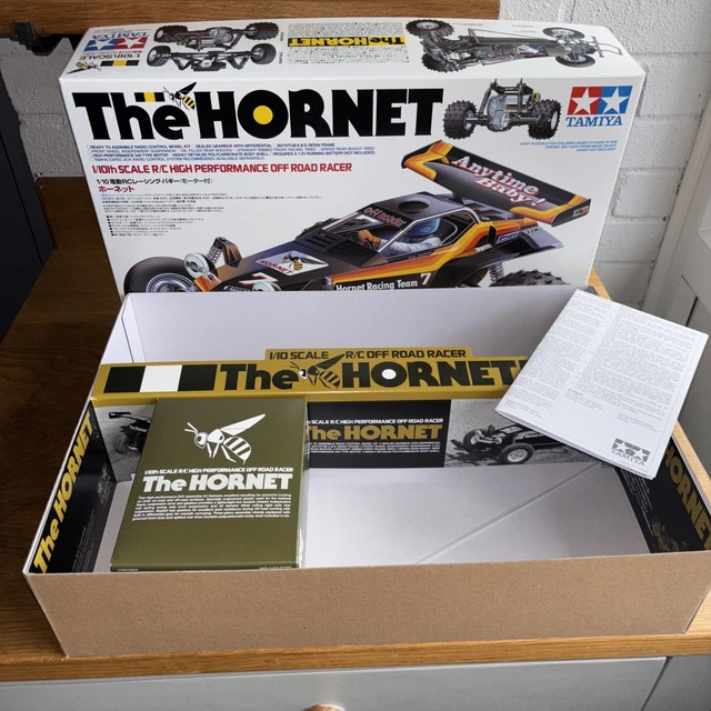TAMIYA THE HORNET 1/10th Scale RC Car EMPTY BOX RARE £15.00 - PicClick UK