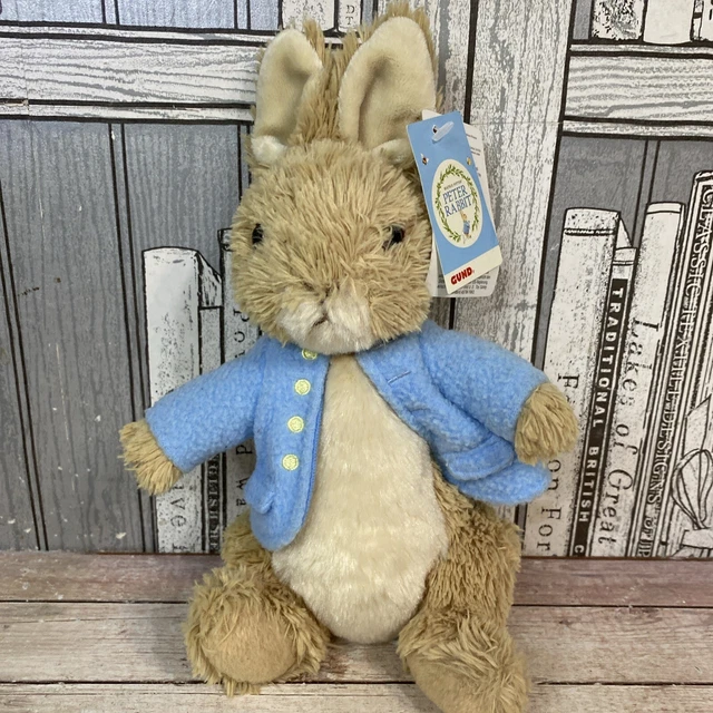 PETER RABBIT Plush Soft Toy By Gund. WT 8” £7.95 - PicClick UK