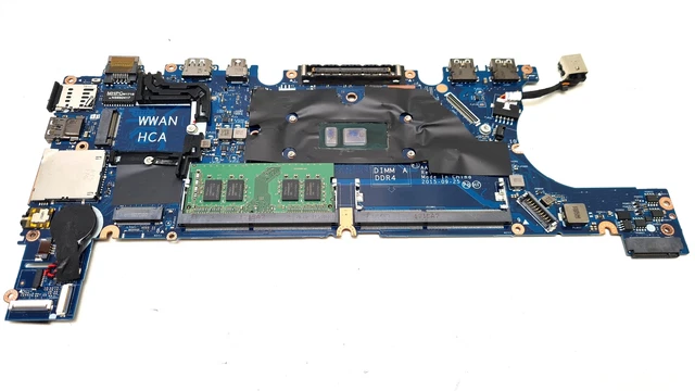 DELL LATITUDE E7270 Laptop Motherboard 0H7Y7K 8GB RAM SR2F0 i5-6300U ...