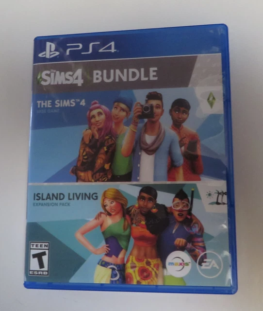 REPLACEMENT CASE (NO GAME) The Sims 4 Plus Island Living Bundle PS4 ...