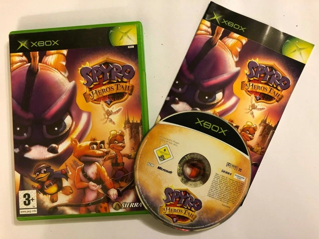 ORIGINAL XBOX GAME Spyro A Hero's Tail +Box & Instructions Complete Pal ...