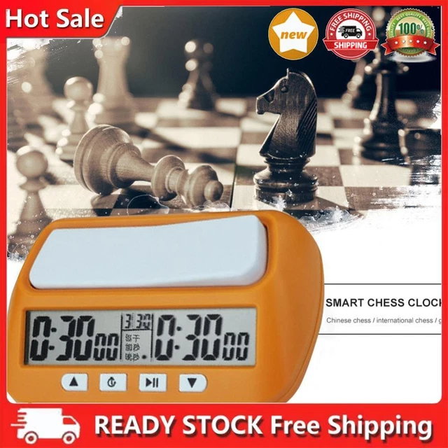 PROFESSIONAL CHESS GAME Digital I-GO Timer Stopwatch Battery Powered ...