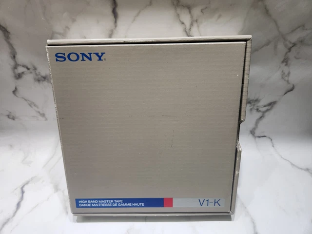 SONY V1-K HIGH Band Video Master Reel Tape 34 Minute Made in Japan New ...