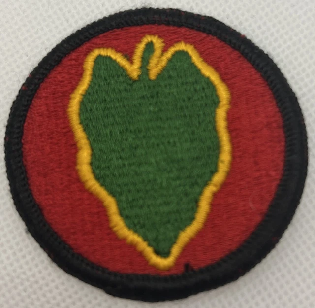 ARMY 24TH INFANTRY Division Uniform Patch US Army USA ww2 UK SELLER T6 ...