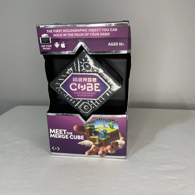 Merge Cube Meet The Merge Cube Ar Vr Holograms Apple And Android Nib £8