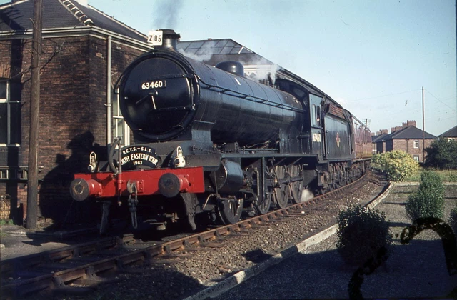 ORIGINAL SLIDE BR steam British Railways Tyne Dock 63460 in 1963 £6.53 ...