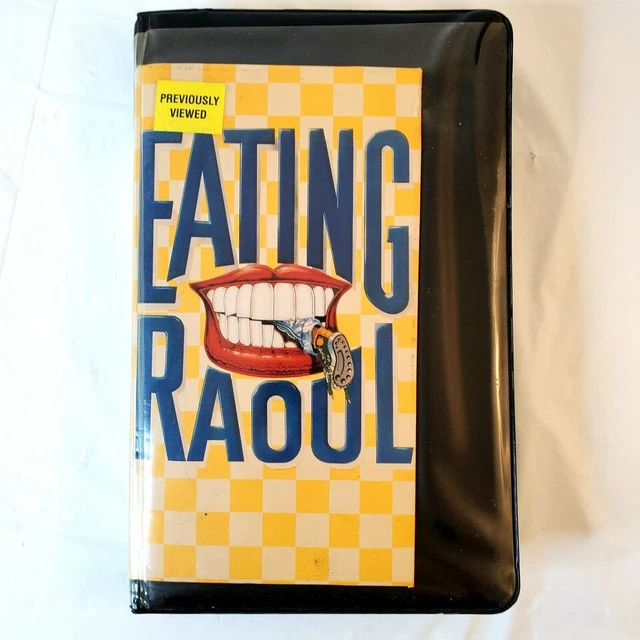 EATING RAOUL VHS Film Starring Mary Woronov and Paul Bartel (Director ...