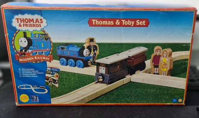 THOMAS & FRIENDS TOBY WOODEN RAILWAY BRIO TRAIN SET In Original ...
