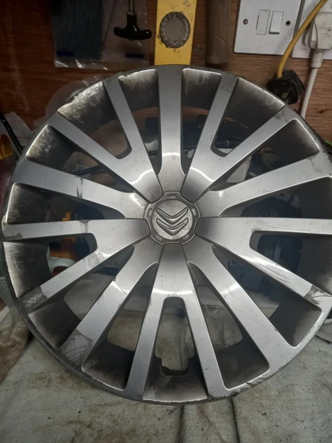 GENUINE CITROEN BERLINGO Van 15" Wheel Trim Hub Cap £14.00 - PicClick UK