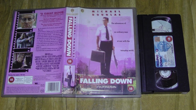FALLING DOWN VHS Video Tape Big Box Ex Rental Warner Brothers £4.99 ...