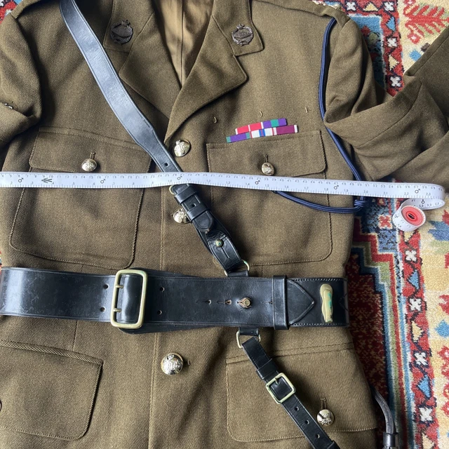 BRITISH ARMY OFFICER No2 Service Dress Lt Col RTR, 2 trouser and Sam ...