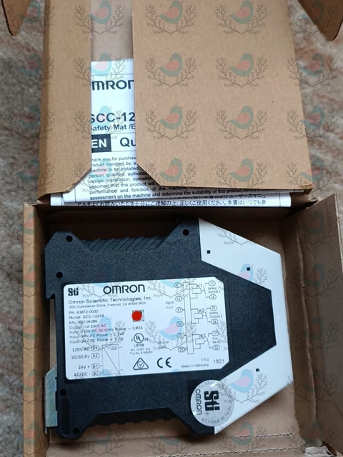 SCC-1224A OMRON STI safety contact controller brand new Shipping DHL or ...