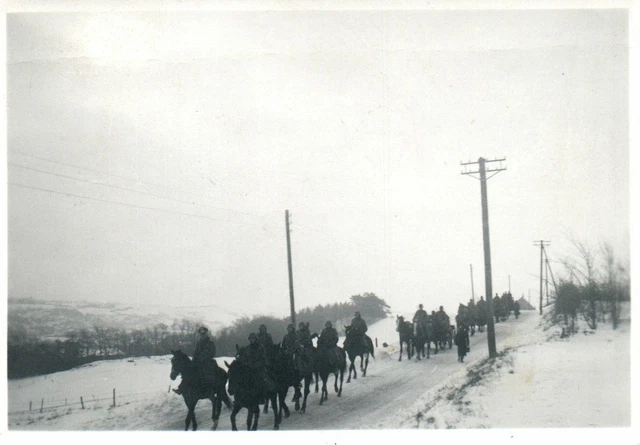 FOTO, 2.WK. WEHRMACHT: Auf dem Marsch "Hoch zu Ross" (MB)21365 EUR 4,95 ...