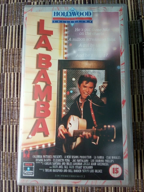 LA BAMBA THE Movie - Lou Diamond Phillips - 1987 Vhs Video Tape £8.88 ...