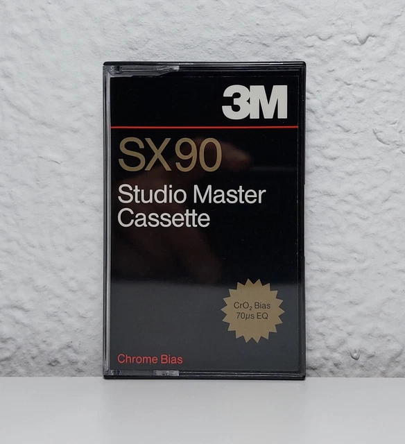 SCOTCH SX 90 Studio Master Cassette TYPE II. Blank. Only for ...
