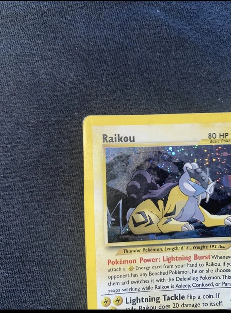 POKEMON CARD RAIKOU Holo 13/64 Eng Neo Revelation EUR 8,00 - PicClick IT
