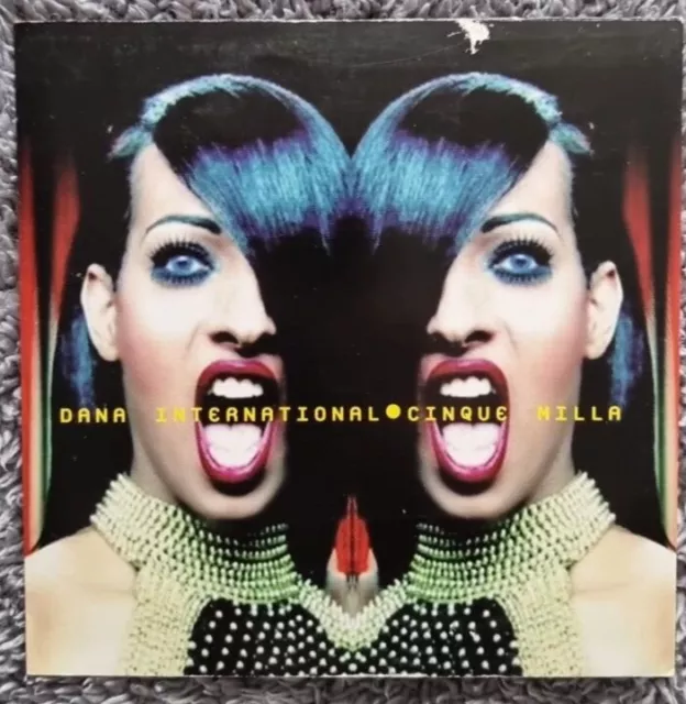 DANA INTERNATIONAL - Cinque Milla **RARE CD SINGLE** Eurovision Song ...