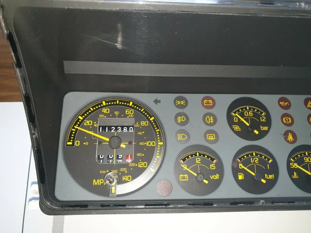 OEM SPEEDOMETER COMBO Instrument Speedometer Lancia Delta Integrale Evo ...