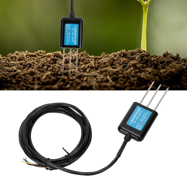 SOIL FERTILIZER DETECTOR Tester Meter NPK Sensor Transmitter For ...