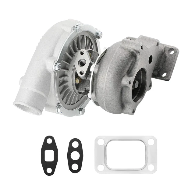 T3T4 TURBOCHARGER TURBINE A/R .63 TO4E T3 Flange External Wastegate Oil ...