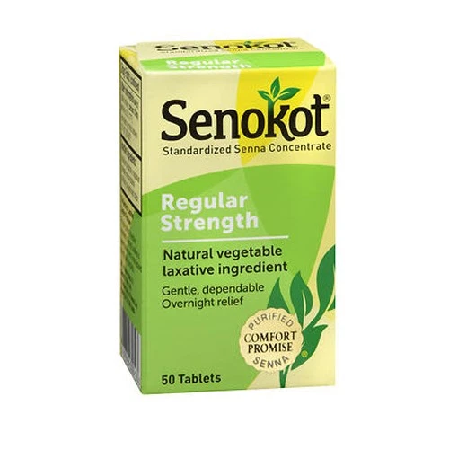 LAXATIVE TABLETS REGULAR Strength 50 Tabs By Senokot £25.58 - PicClick UK
